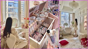 EP45: Adjustable Dressing Table Organization🎀 | Flower Known Makeup Organizing & Unboxing✨ | Kaelimaeee Hub