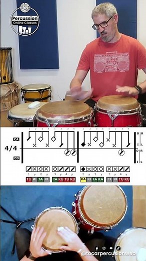 Great Song to play Congas - Long Train Running, by Doobie Brothers, Funk Rock rhythm #percussion