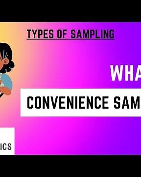 What is Convenience Sampling? | Types of Non-probability Sampling | Types of Sampling | Statistics