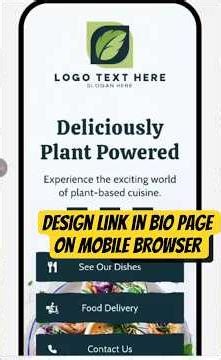 Make Link in Bio Page on Mobile | No App Needed