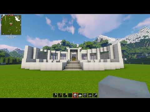 Minecraft Jurassic Park pt6: The Visitor Center! (Jurassicraft Mod 1.12.2)
