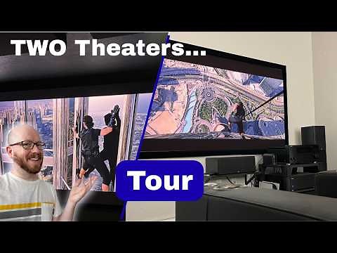 Tour My TWO Home Theaters | Full Gear & Setup Breakdown