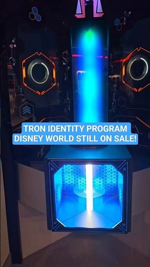 The TRON Identity Program experience at Walt Disney World Magic Kingdom in Florida on sale! #disney