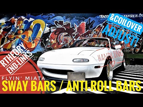 Miata Sway Bars & Adjustable End-Links Easy DIY