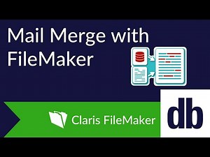 Mail Merge with FileMaker