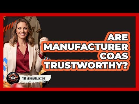 Are Manufacturer COAs Trustworthy?