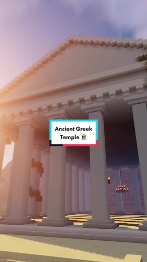 Minecraft Ancient Greek Temple Build 🏛️ Check out the full tutorial over on my channel! #greektemple #minecraft #minecraftbuilt #ancientgreece #thewalkingwhale #minecraftyoutuber #minecrafttimelapse #minecraftutorial