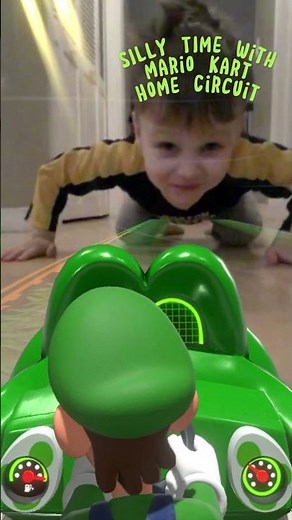 The Mario Kart Live: Home Circuit was a hit with the kids...and dad too