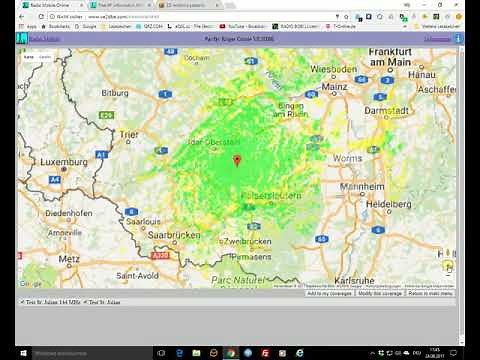Standort Simulation mit Radio mobile online Tutorial. Funkverbindungen simulieren...