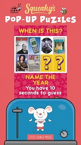13 reactions · 4 comments | Squeaky's Pop-Up Puzzles Round 2! How many did you get right? | Little Church Mouse | Facebook