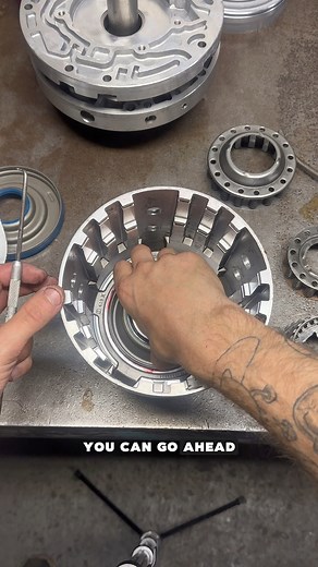 Input drum and forward sprag #fsptrainsmissions #transmissionrepair #chevrolettruck #mechanic #car #truck #suv #dodge #ford #ram #chevelle #nova #trailblazer | Tyler Jackson
