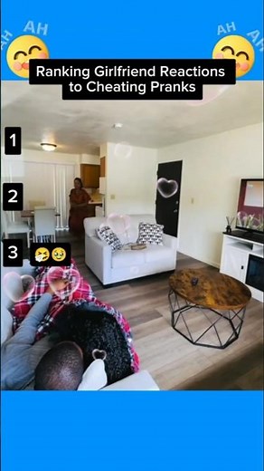 Ranking girlfriend Reactions to Cheating Pranks #funny #prank