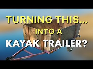 Converting a Harbor Freight Trailer into a Kayak Hauler | Part 1: Strip & Paint