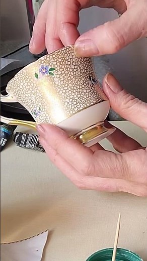 Fix Chipped Cup #ceramic #ceramics #pottery #potteryrepair #repair #howto