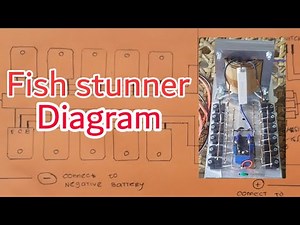 Fish stunner diagram, using 10 or 12 d718 transistor