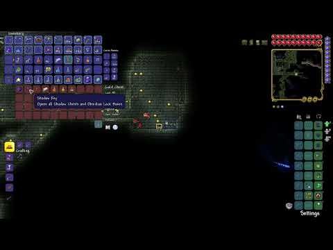 Shadow Key guide, how to get this item to unlock underworld chests in Terraria 1.4.4