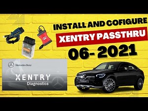 How to install and configure Mercedes Benz Xentry Passthru 06 2021