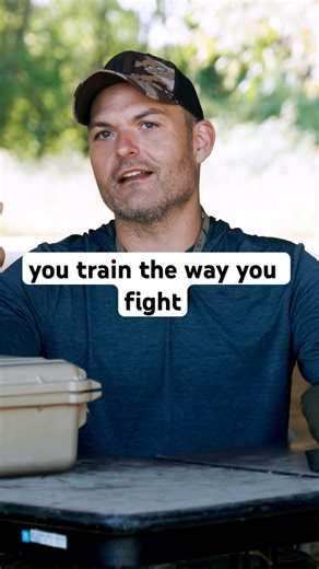 “Train how you fight” even with commo equipment.