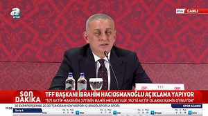 36K views · 224 reactions | "Hakemler Bahis Oynuyor!" | TFF Başkanı İbrahim Hacıosmanoğlu ndan Flaş Açıklama | Beşiktaş Haberleri | Facebook