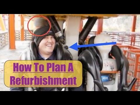 How maintenance starts a rollercoaster refurbishment