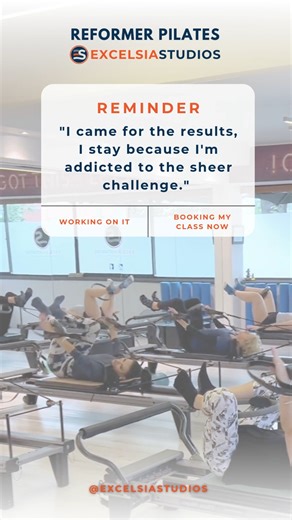 💥 #MondayMotivation 💥 “I came for the results, I stay because I’m addicted to the sheer challenge.” — Unknown Because once you start feeling stronger, more confident and more alive, you just can’t stop. 😉 Reformer Pilates isn’t just a workout — it’s your new favourite obsession! 🔥 Ready to see (and feel) it for yourself? Join us at Excelsia Studios, in Erina and kickstart your journey today! ✨ Intro Offer: 3 classes for $30 ✨ 👉 BOOK NOW via www.excelsiastudios.com.au or text/call 0402 291 7