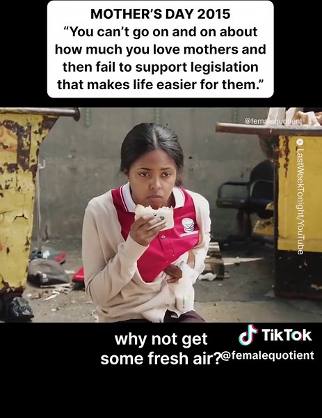 It’s almost #MothersDay, and everyone *loves* moms—but legislation says… otherwise. Since this clip filmed on John Oliver in 2015, here’s where a few things stand: ➡️ The U.S. is one of only 7 countries that doesn’t legally require paid time off for new parents. ➡️ 13 of 50 U.S. states, including Washington, D.C. now have statewide paid family leave. ➡️ 21 of 50 U.S. states ban or restrict access to early abortions. ➡️ The U.S. has the second most expensive child care system in the world, only b