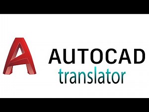 How to translate AutoCAD text