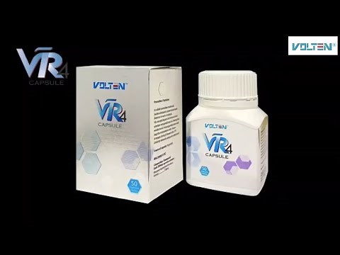 VOLTEN VR4 Black Ginger Capsules | 100% Black Ginger Extract in capsules