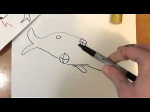 Tutorial: How to Draw a Dolphin
