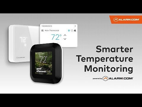 Smarter Temperature Monitoring powered by Alarm.com - YouTube