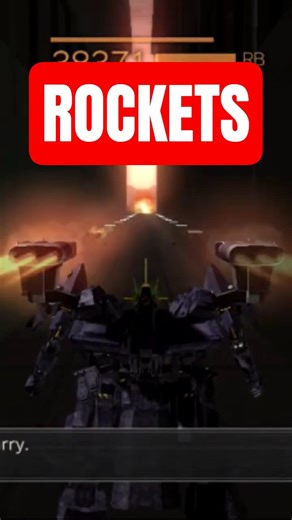 AC4A Rockets on Reg 1.4 #armoredcore #acfa #gameplay #shorts