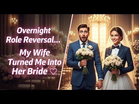 “Overnight Role Reversal…My Wife Turned Me Into Her Bride 👗➡💖” Crossdressedstory,Boy2Girl,M2F,TGTF
