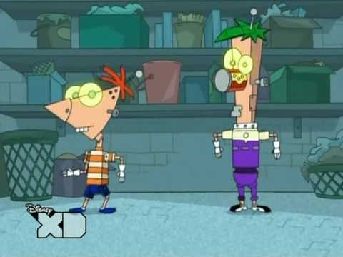 Phineas & Ferb song - Phinedroids and Ferbots - French Version