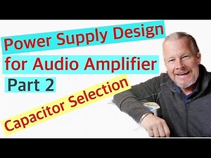 Capacitor Design - Audio Amp Power Supply Design #2 #capacitorsize #capacitorbanksize