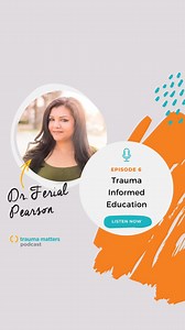 Catch all six episodes of the Trauma Matters Omaha Podcast wherever you like to listen! Our latest episode features Dr. Ferial Pearson discussing trauma-informed education. #TraumaMatters https://projectharmony.com/trauma-matters-podcast/ | Project Harmony