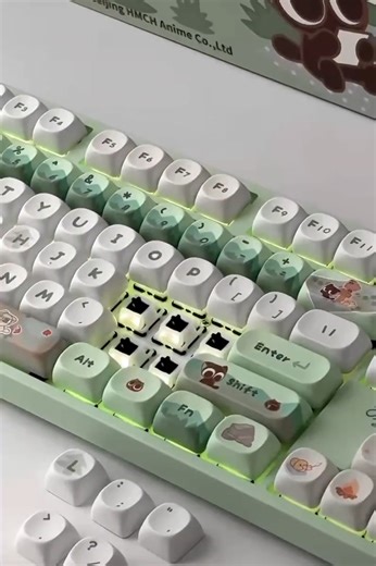 Bàn phím cơ không dây AKKO 5108B Plus the Legend of Hei có LED RGB hotswap, kết nối bluetooth, 2.4g, có dây https://s.shopee.vn/4VWFh4PnIF #banphimco #computer #keycap #pc #reels #keyboard | Đam mê bàn phím