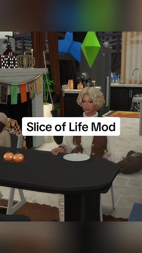 I actually don’t like that Sims can change their own clothes and hair, but I can see how it can be cool for a storyline. #sims4cc #sims4mods #sims4 #simsselves #sims slice of life mod by KawaiiStacie