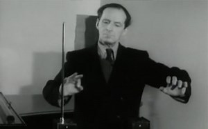 Watch the earliest known video of a theremin in action, demonstrated by Léon Theremin in 1954