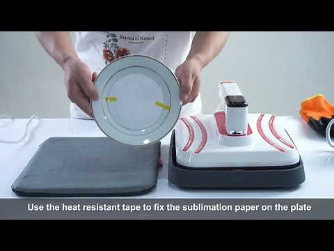 Freesub & Sunmeta P1210 portable 5 in 1 combo machine operation video