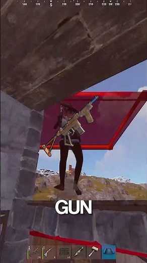 Bro had no codes to his own base 😭 #blooprint #rust #shorts