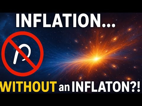 🌌 Inflation Without an Inflaton? | The Bold New Model Challenging Cosmology