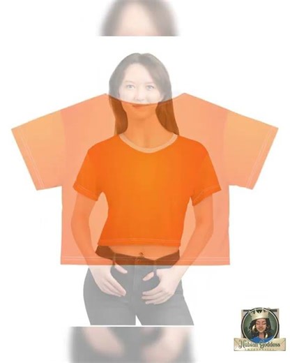 Polyester Crop Tee: Lightweight Workout Top