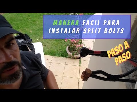 How to Splices Electrical Cables with Split Bolts