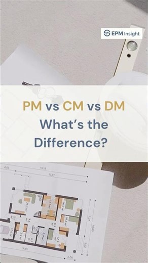 PM vs CM vs DM | EPM Insight #projectowner #buildingprojection #constructionindustry