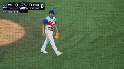 Noah Hall's career-high seven scoreless innings