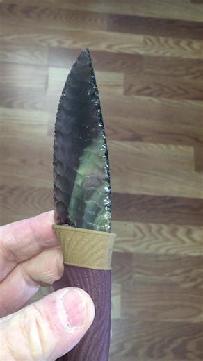 #knapping #foryoupage #primative #obsidian #mysticriverhandmadeknives