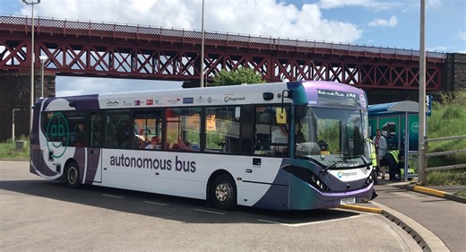 World's first driverless bus in Edinburgh