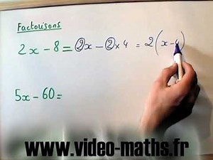 Comment factoriser des expressions numériques ? MATHS-QUATRIEME