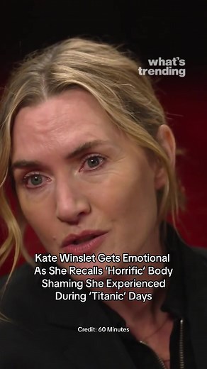 Kate Winslet Discusses Body Shaming in 60 Minutes Interview