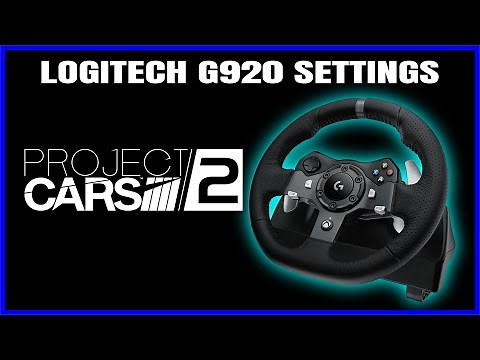 PROJECT CARS 2 - Logitech G920 Best Wheel Settings - Realistic Feel